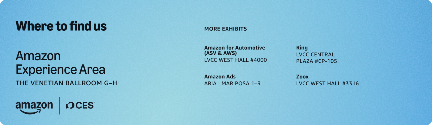Amazon: CES 2025 | Consumer Electronics Show