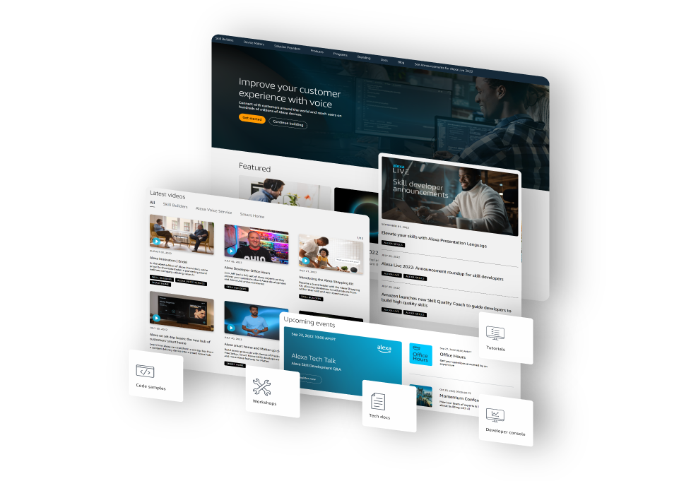 Amazon Alexa Voice AI | Alexa Developer Official Site Amazon Alexa Voice AI | Alexa Developer Official Site