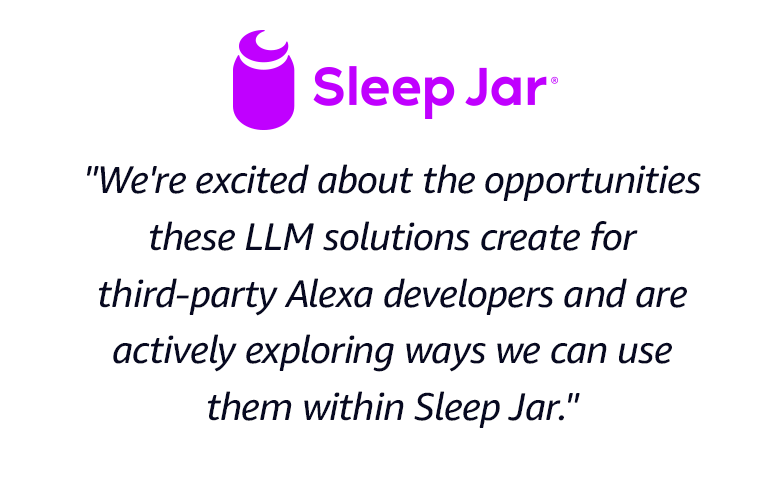 Alexa AI | Build LLM-powered Alexa experiences