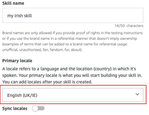Alexa now supports Irish voices!