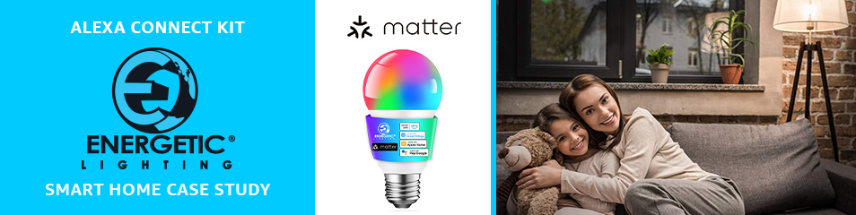 Energetic Lighting developed a Matter-compatible smart bulb in four ...