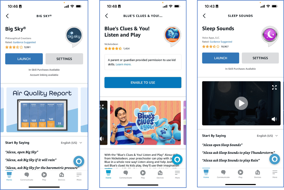 Amazon launches image and video support for skill detail pages