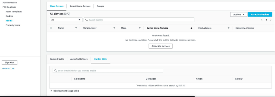 Alexa Smart Properties: Enabling WebRTC in property rooms