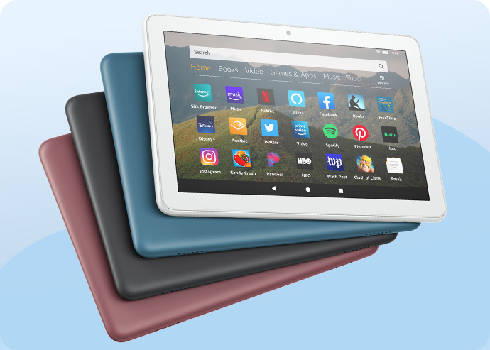 New Fire HD 8 tablets