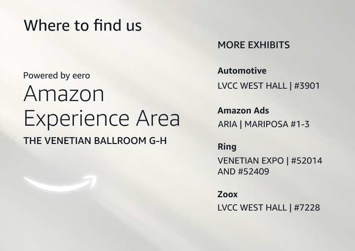 Amazon: CES 2024 | Consumer Electronics Show